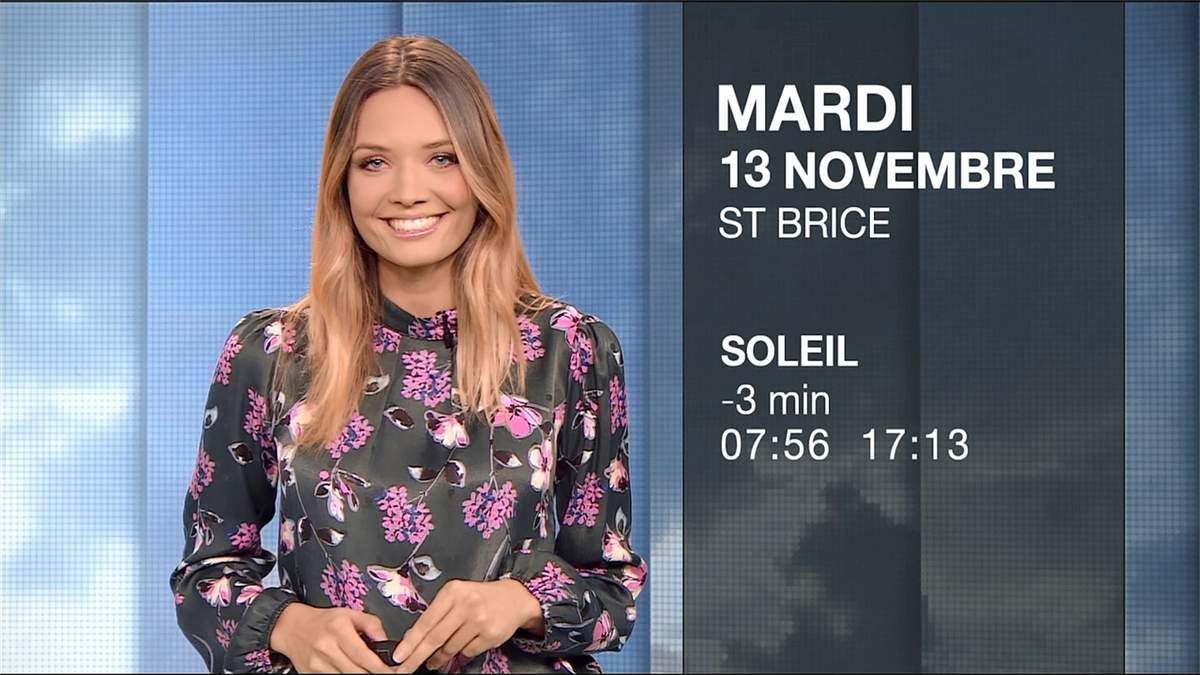 Gennifer Demey Météo M6 le 12.11.2018 - Les Caps de TomA
