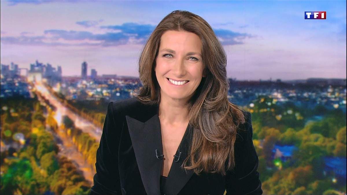 Anne-Claire Coudray Le 20H TF1 le 20.01.2019 - Les Caps de TomA