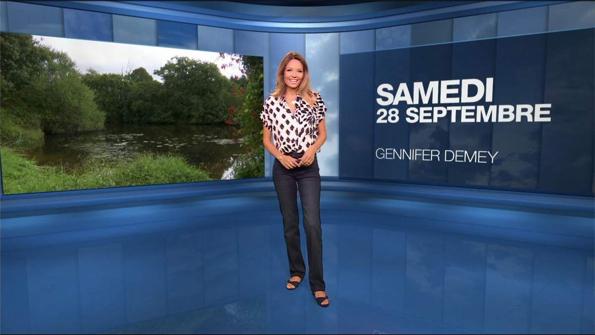 Gennifer Demey Météo M6 le 28.09.2019 - Les Caps de TomA