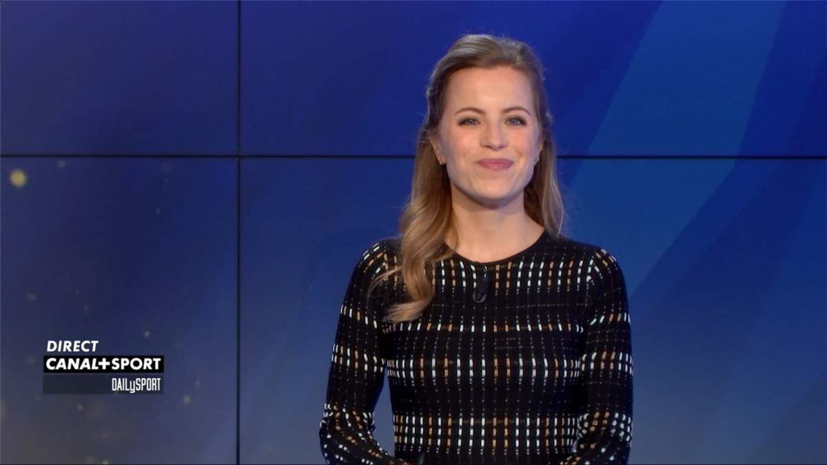 Pauline Sanzey Daily Sport Canal Sport Le 19 12 2019 Les Caps De Toma