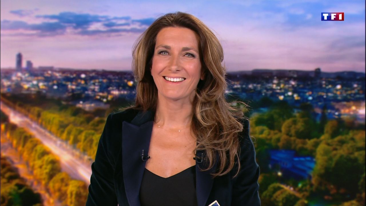 Anne-Claire Coudray Le 20H TF1 le 12.01.2020 - Les Caps de TomA