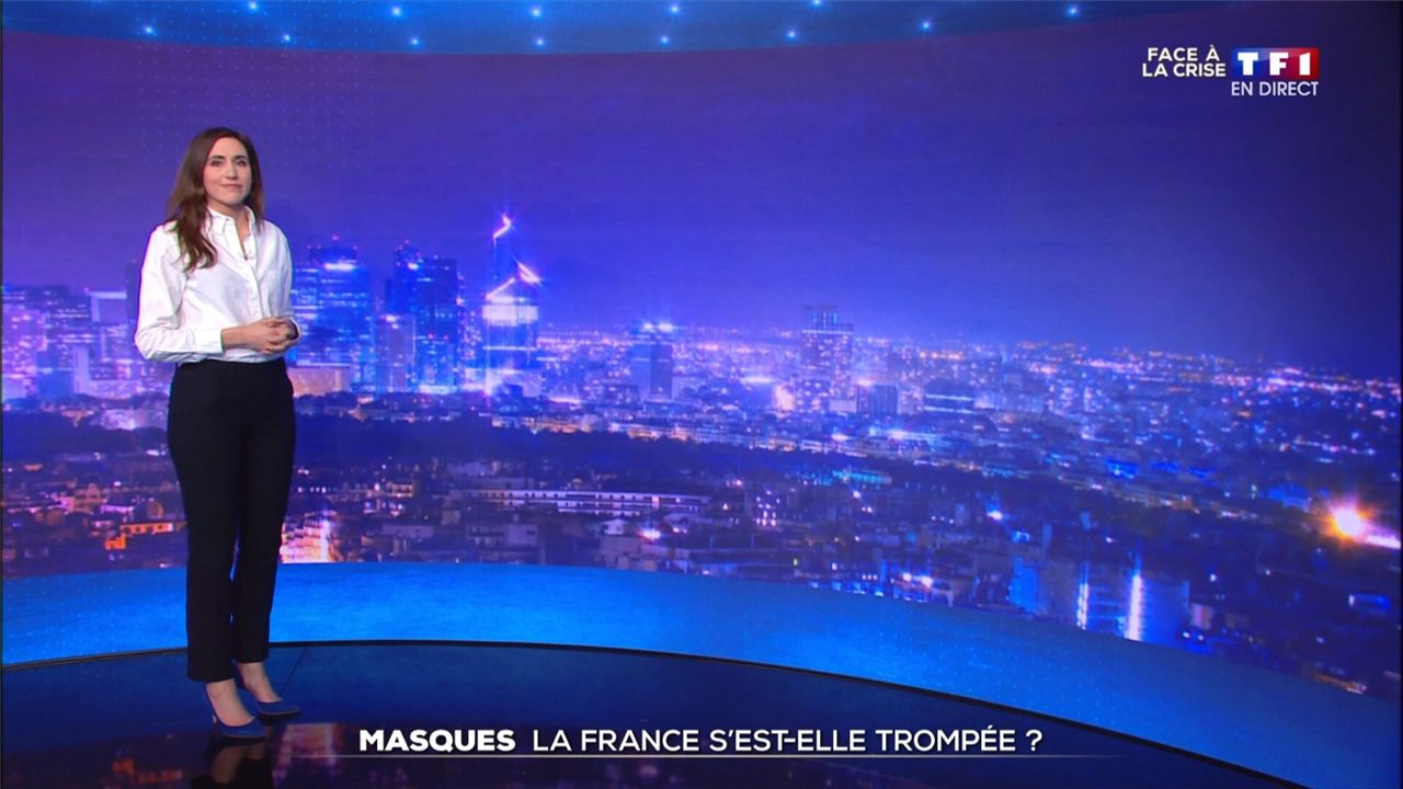 Alison Tassin Face à la Crise TF1 le 02.04.2020 - Les Caps de TomA