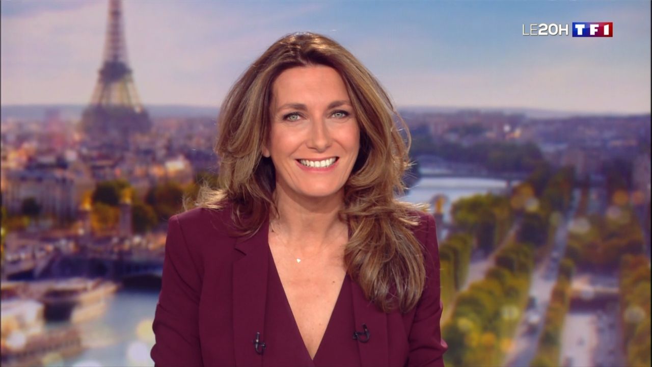 Anne-Claire Coudray Le 20H TF1 le 15.05.2020 - Les Caps de TomA