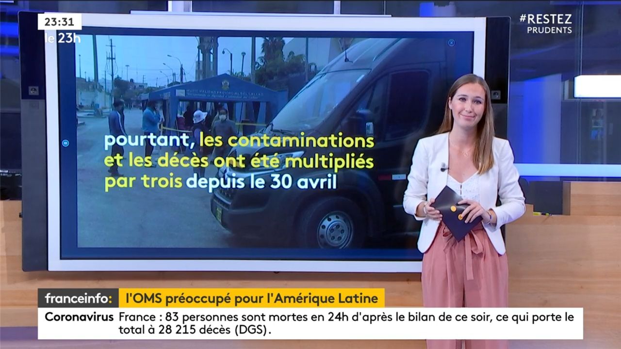 Pauline Forgue Le 23H Franceinfo: le 21.05.2020 - Les Caps de TomA