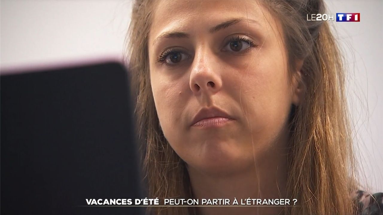 Marine Marck Le 20H TF1 le 26.05.2020 - Les Caps de TomA