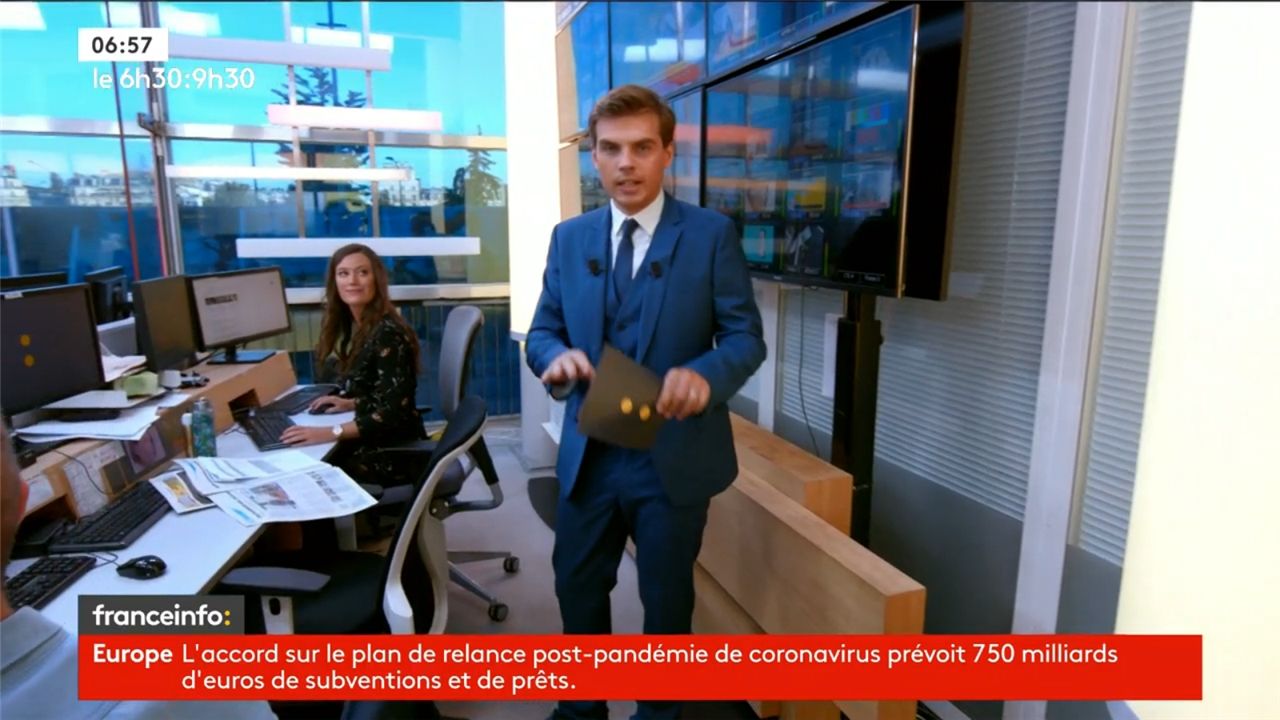 Flore Maréchal Le 6H Info France 2 et Franceinfo: le 21.07.2020 - Les ...