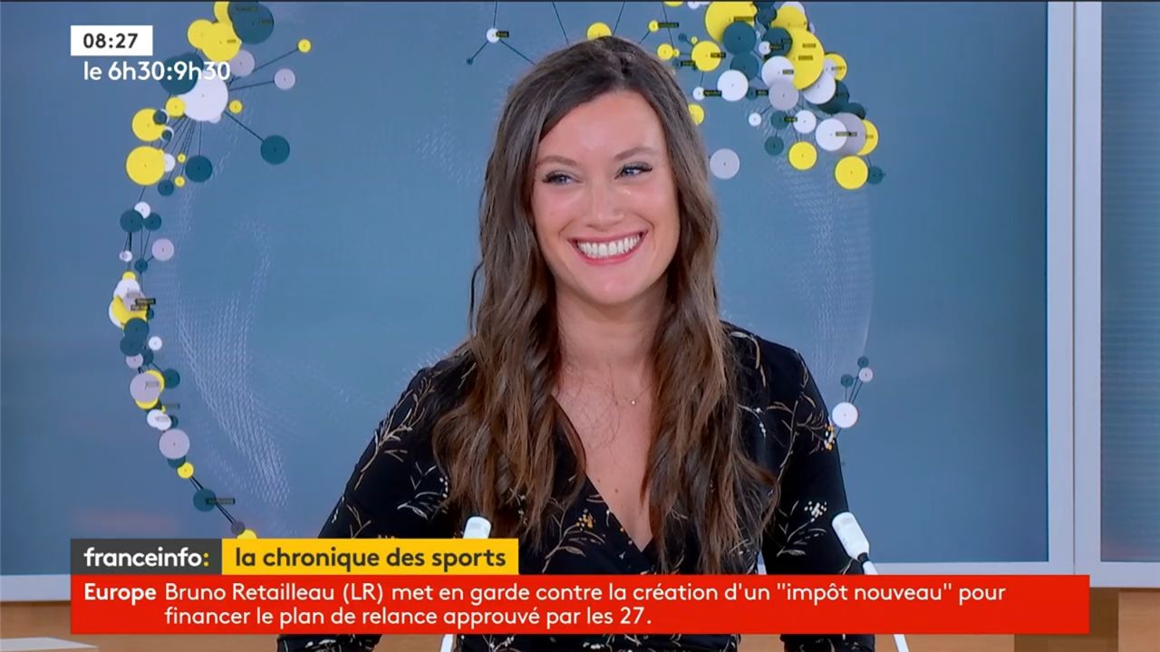 Flore Maréchal Le 6H Info France 2 et Franceinfo: le 21.07.2020 - Les ...