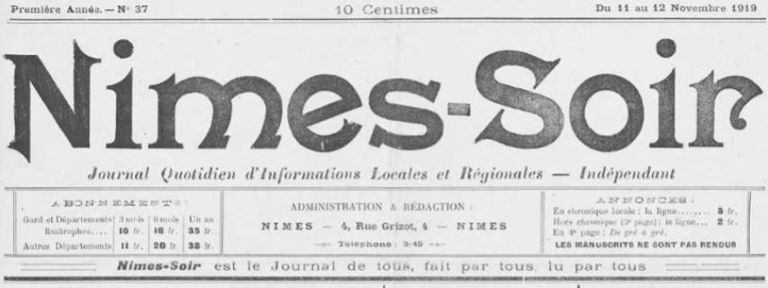 Vingt ans après la fondation du Sporting-Club de Nîmes - Histoire du ...