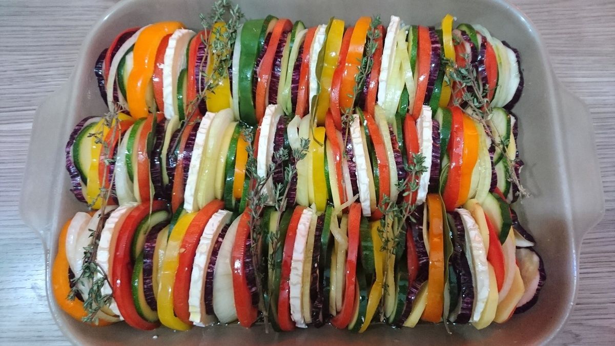 Tian de légumes - Un Délice de Cacahuètes