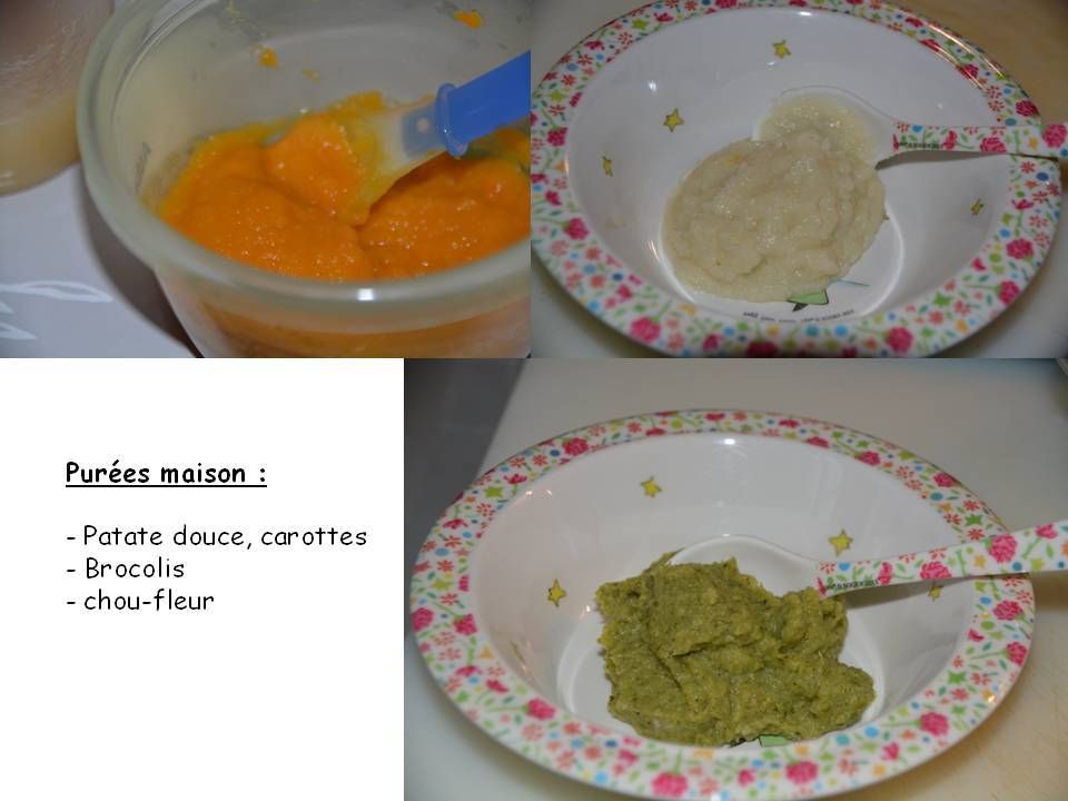 purées de légumes pour bébé - Papille diet