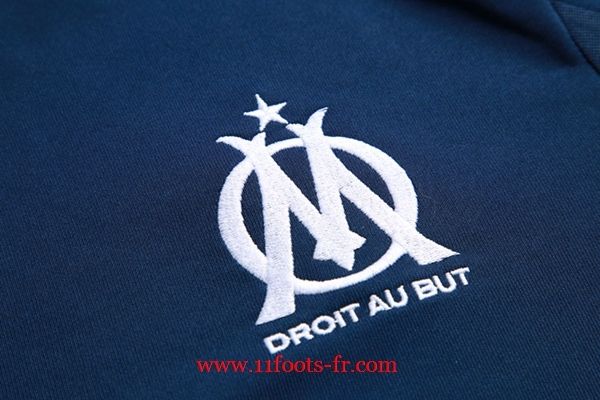 Nouveaux Survetement Foot Marseille OM Bleu Marine 2017-2018 Homme ...