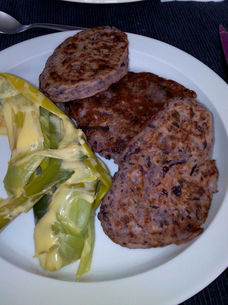 Steaks de haricots rouge. - Du sol de l'arbre à ma table