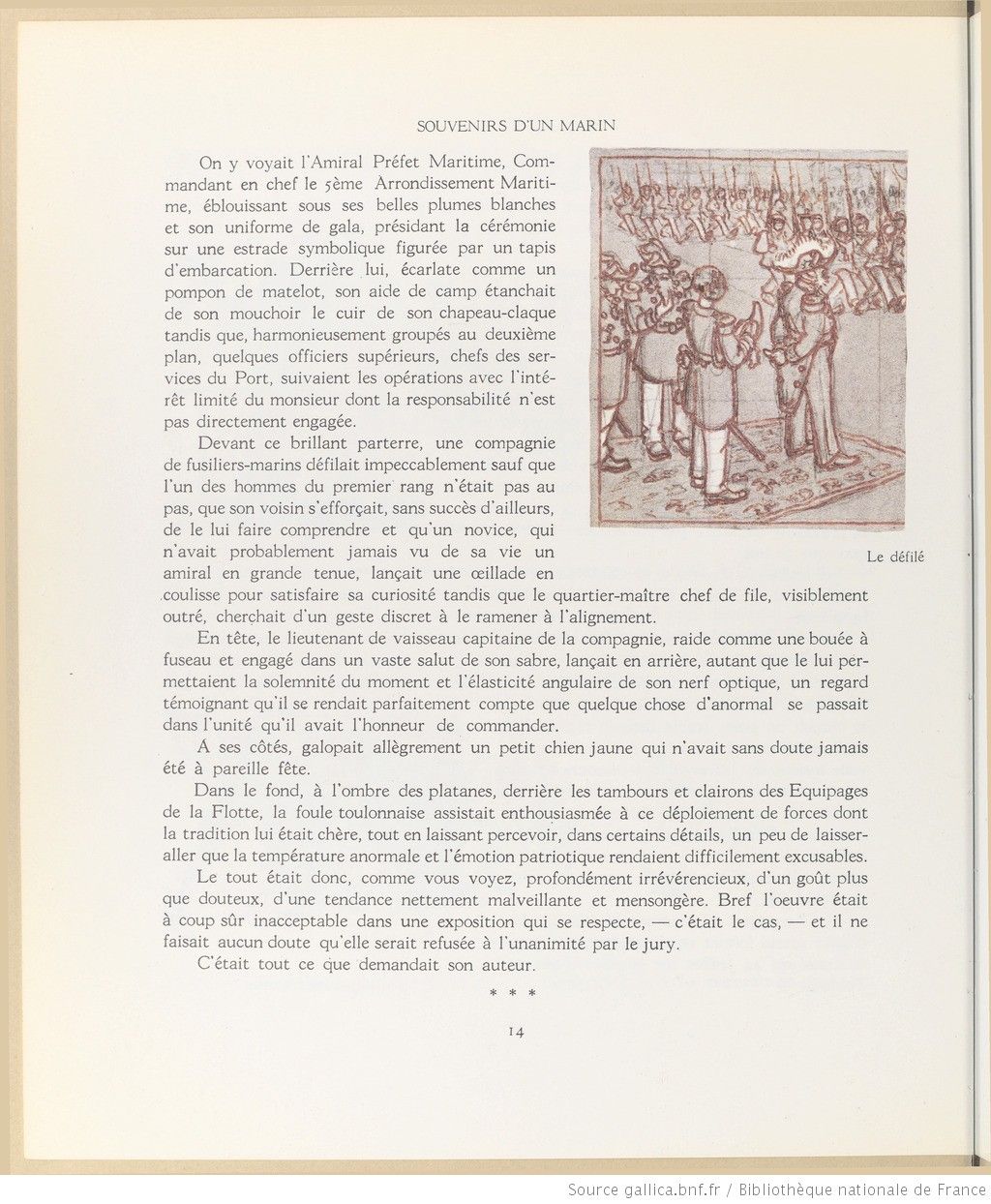 UN OFFICIER DE MARINE HUMORISTE, NE A VESOUL EN 1880: Charles Millot ...