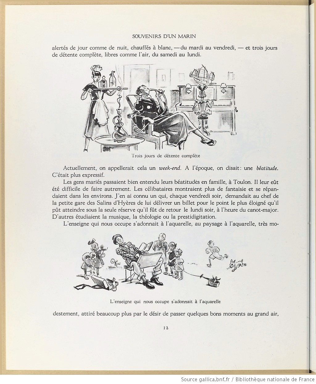 UN OFFICIER DE MARINE HUMORISTE, NE A VESOUL EN 1880: Charles Millot ...
