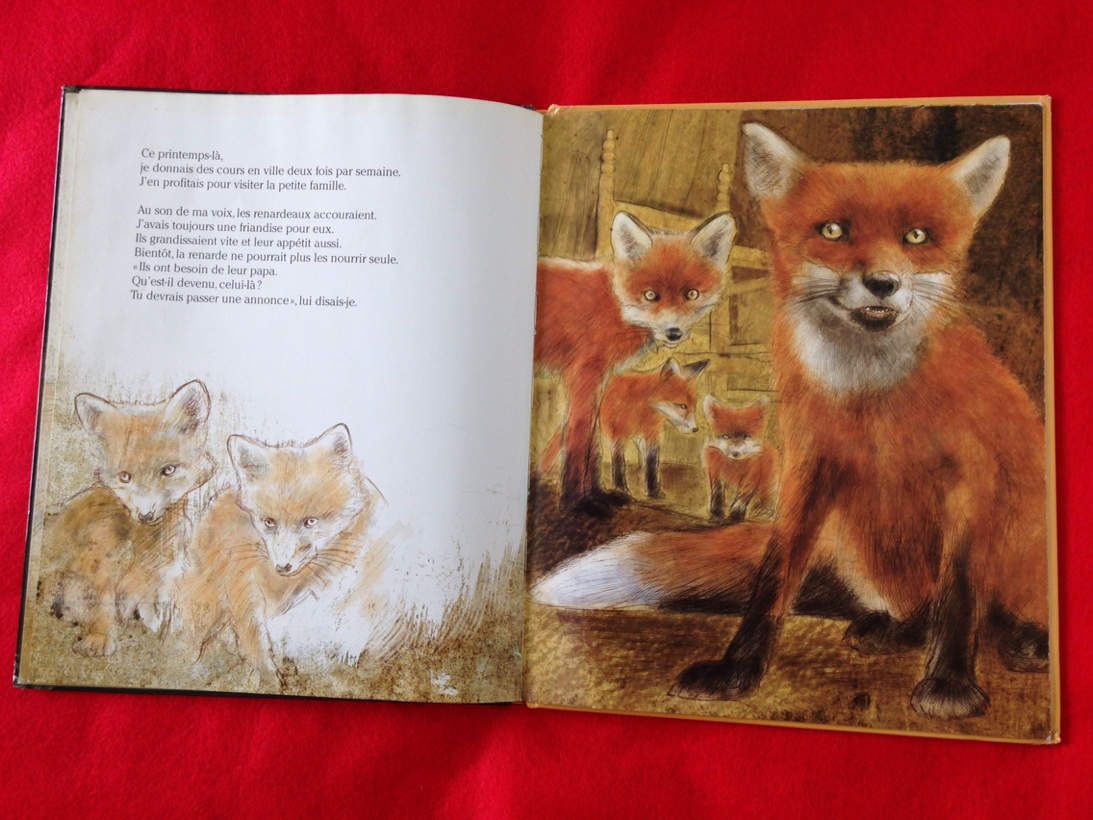 Lecture : La renarde aux éditions Mijade - Maman Fouine