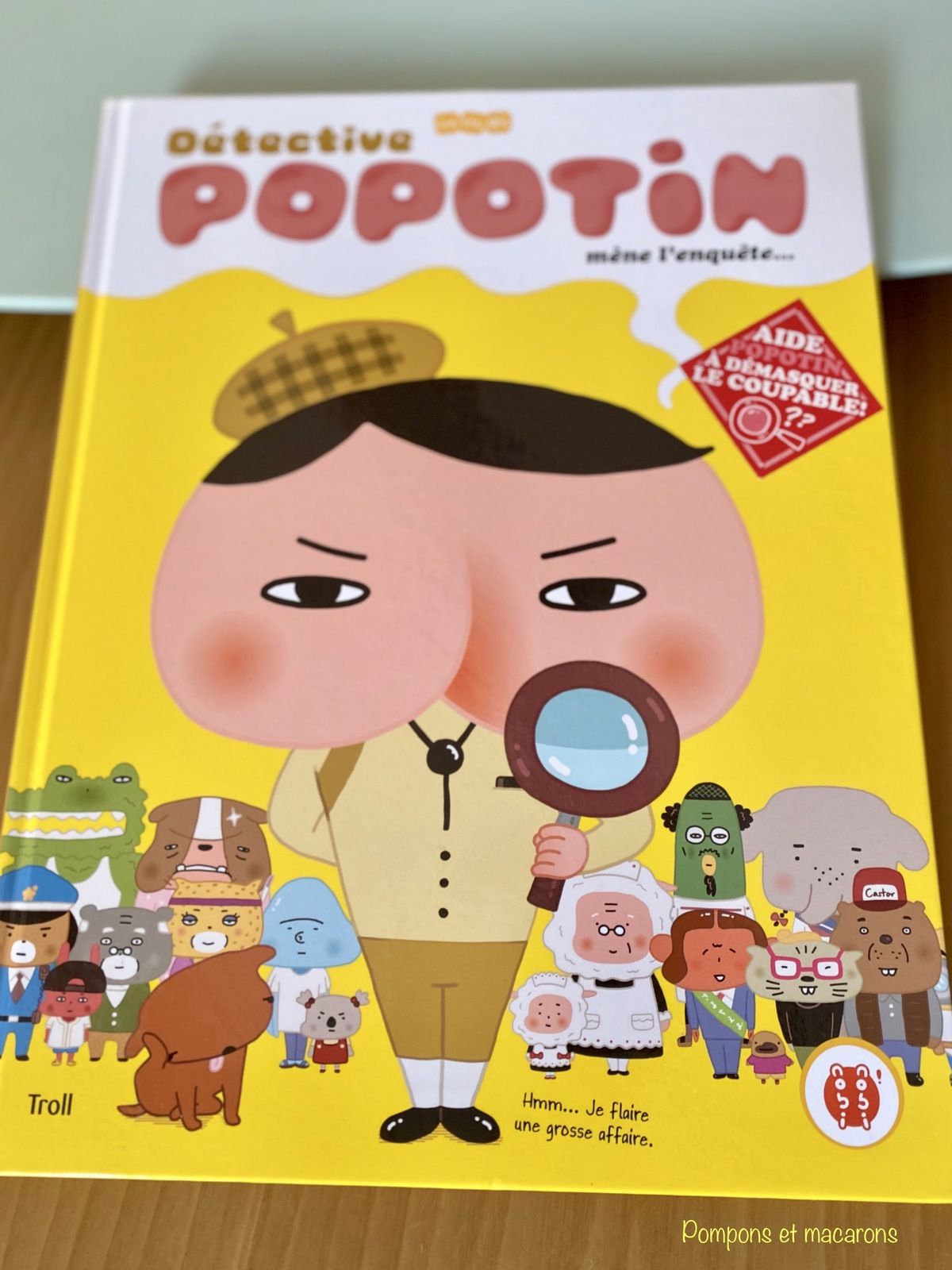 Détective Popotin mène l'enquête {Chut les enfants lisent#16} - Pompons ...