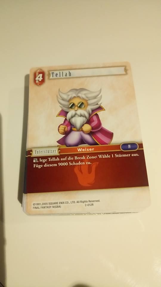 Carte : Tellah (2-012R) - FF Trading Card Game Edition Française