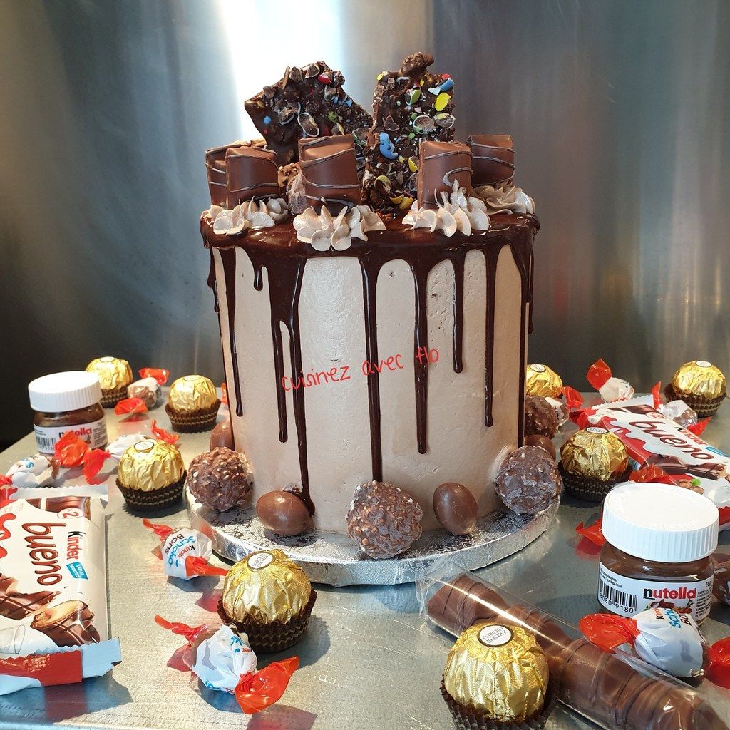 Drip cake au Nutella - Cuisinez avec flo