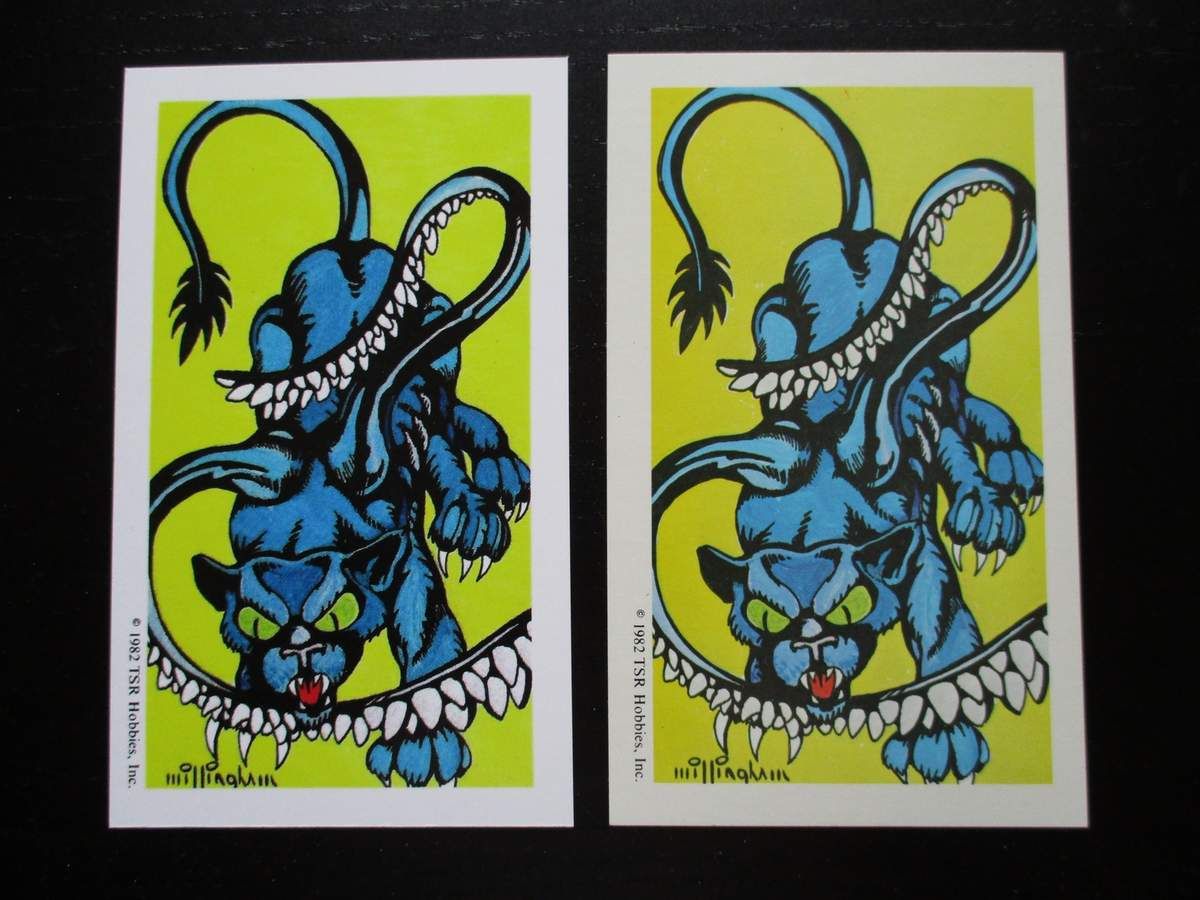 AD&D cartes monstres série 1 - La forge de papier