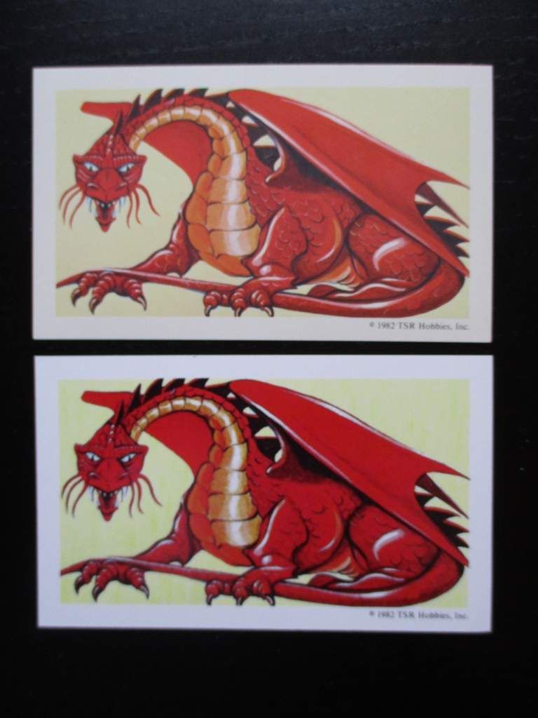 AD&D cartes monstres série 1 - La forge de papier