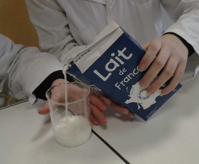 Séance 6: Création d’un bioplastique à base de lait - T'as vu ma boîte?