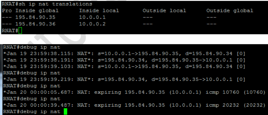 Mise en œuvre du NAT (Statique et Dynamique) et du PAT #partie 2 ...