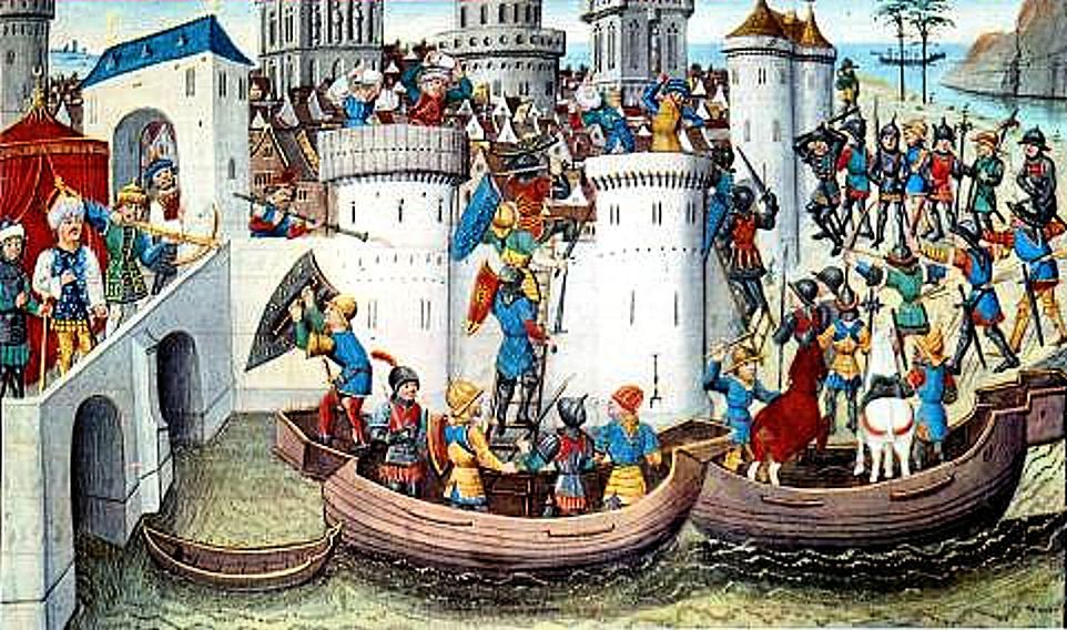 12 avril 1204 : seconde prise de Constantinople par les croisés et ... 12 avril 1204 : seconde prise de Constantinople par les croisés et ...
