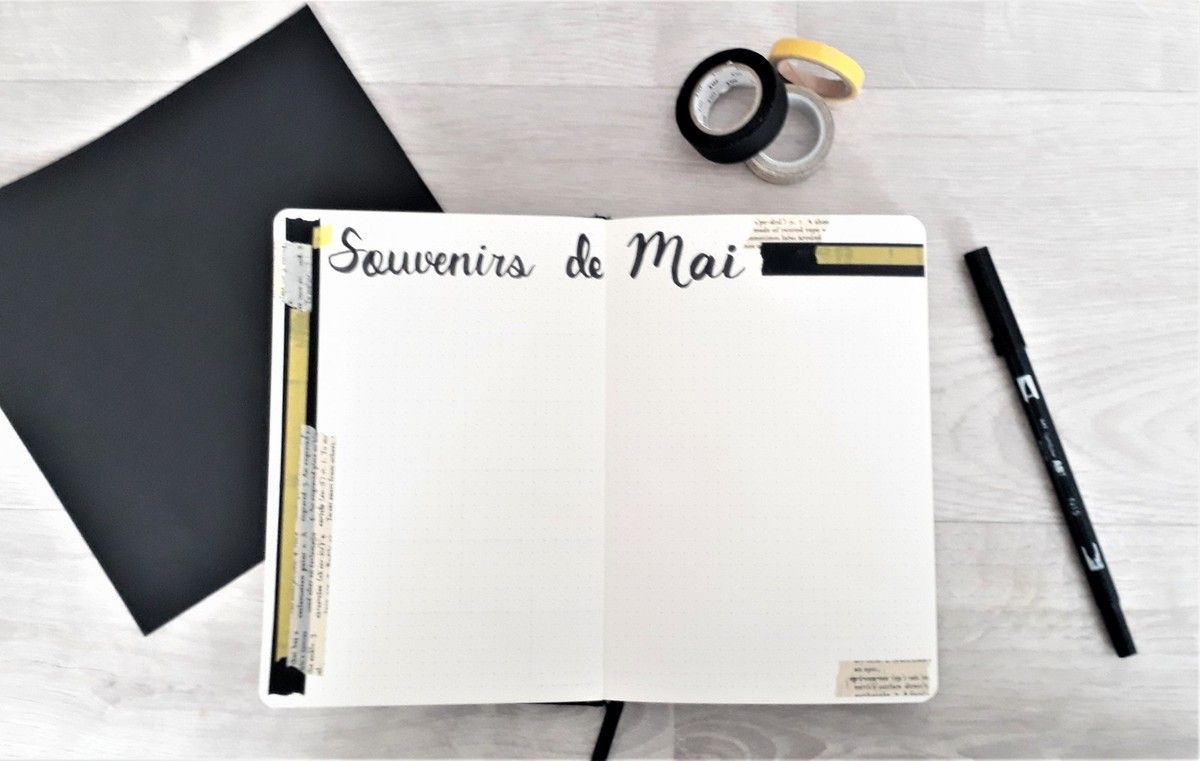 Plan with me Mai 2019 - Tiph's Bullet Journal