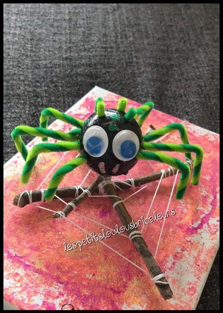 ARAIGNEE SUR SA TOILE (2019) - DIY ARAIGNEE - DIY ARAIGNEE SUR UNE ...