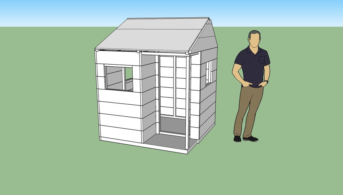 Construire une cabane en bois pour vos enfants - Bric'Olive