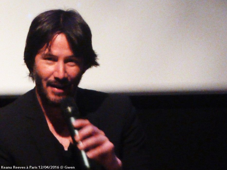 Keanu Reeves, OCS tv, interview et Side by side à Paris l'année ...