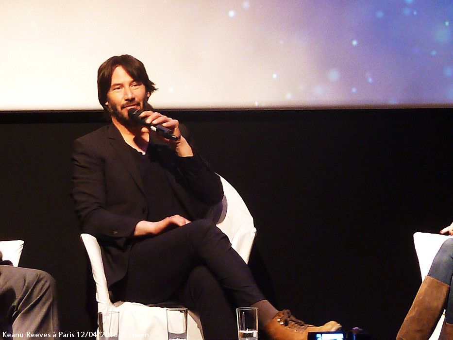 Keanu Reeves, OCS tv, interview et Side by side à Paris l'année ...