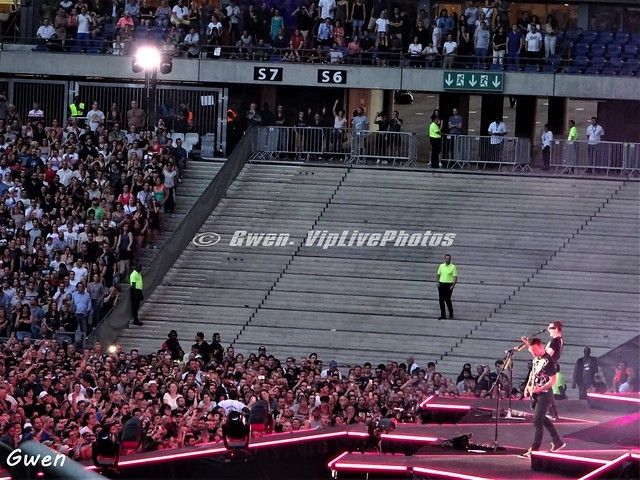 Muse en concert au stade de France le 5 et 6 juin 2019. - VipLivePhotos.over-blog.com