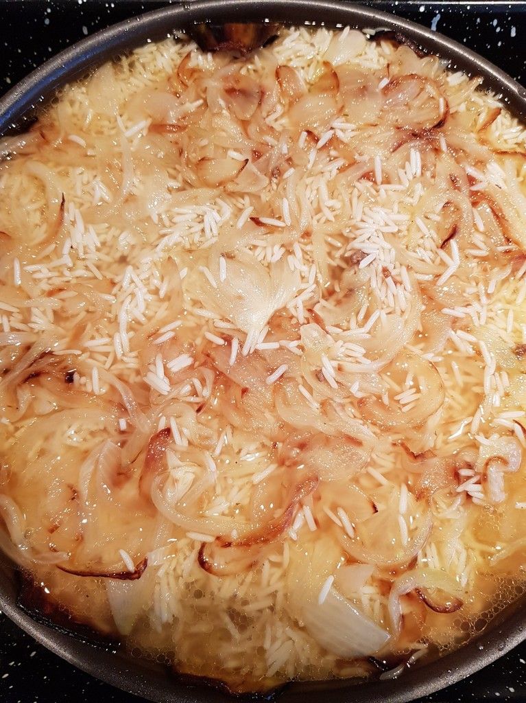 Maklouba ou gâteau de riz syrien renversé - Fo aux Fourneaux