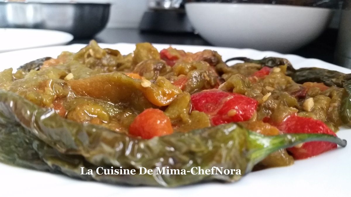 Recette de felfla oranaise ( salade de poivrons algérienne) - La ...