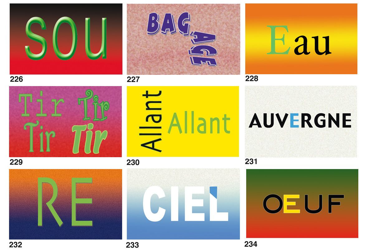 ah! DES DINGBATS - plus de 1600 dingbats!!