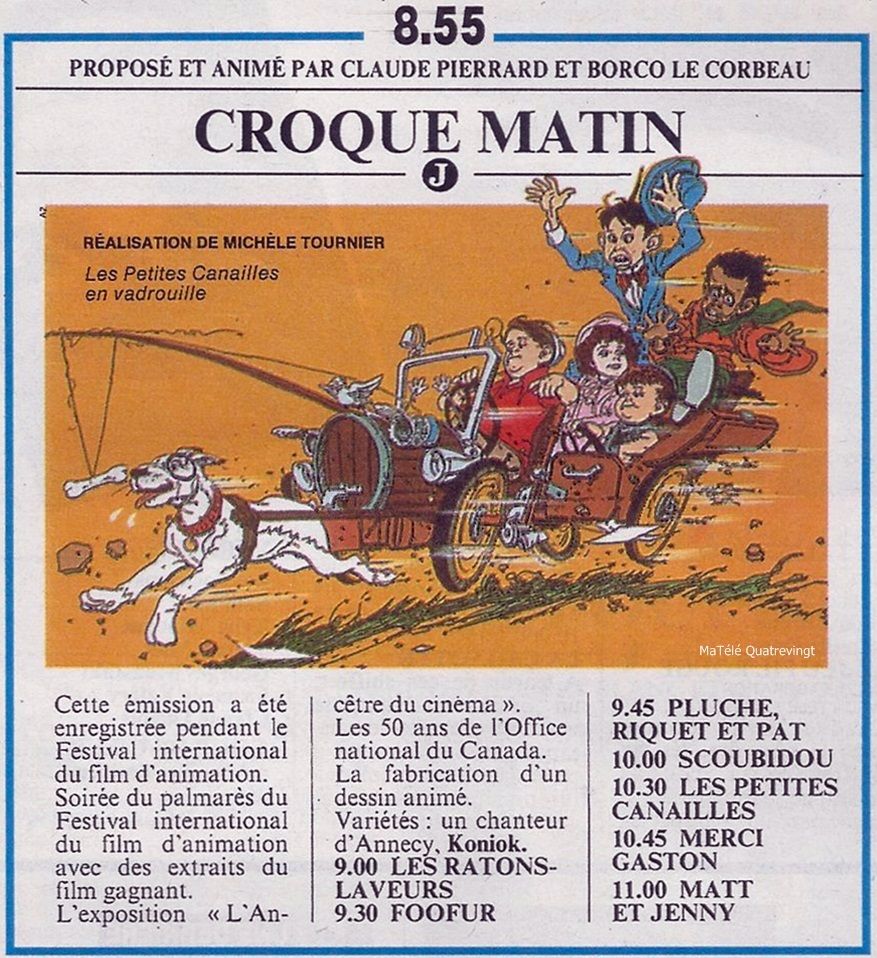 Croque Matin, le retour de Claude Pierrard. - MaTélé Quatrevingt