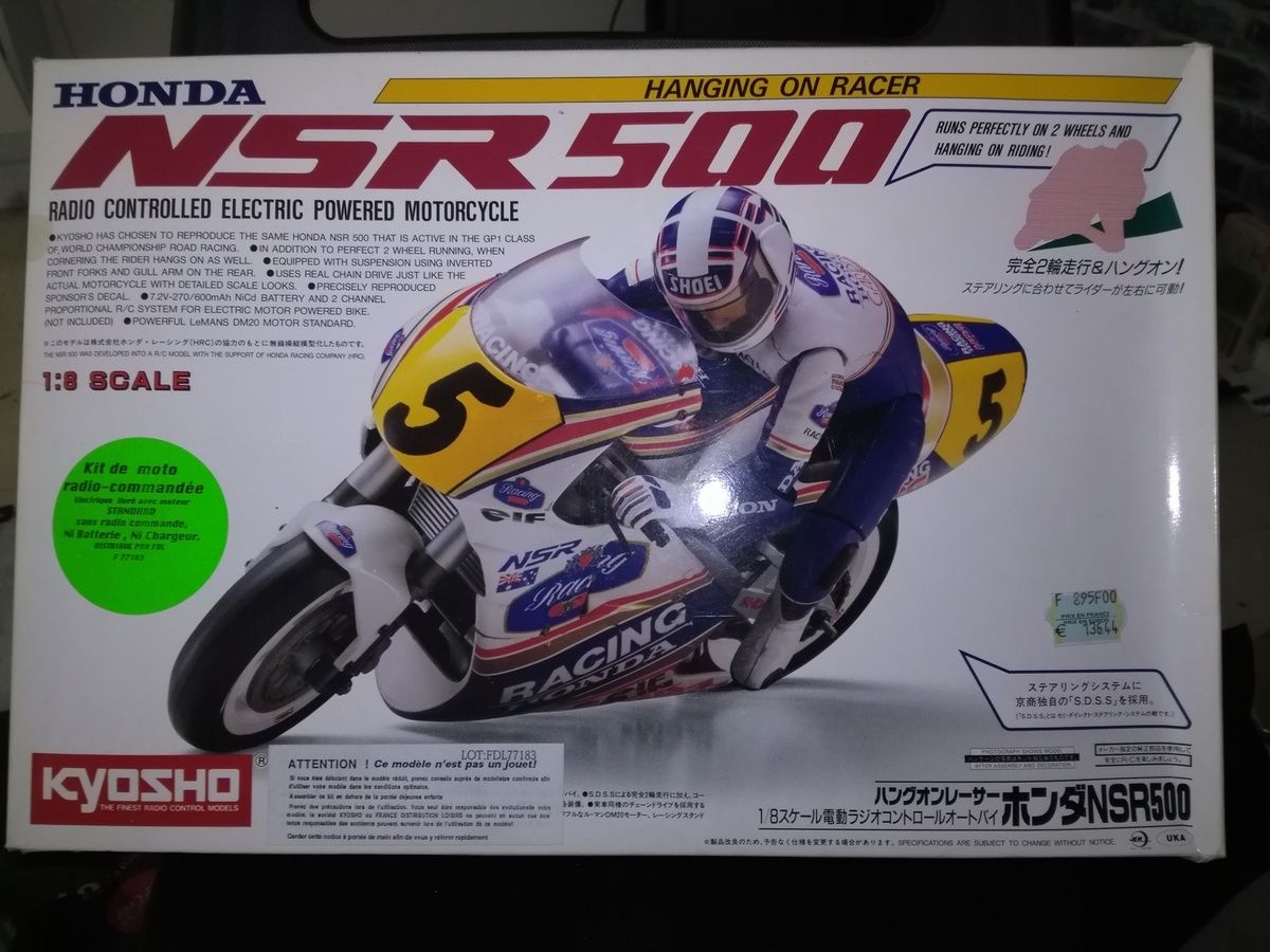 KYOSHO HONDA NSR 500 - RC MODEL STORY
