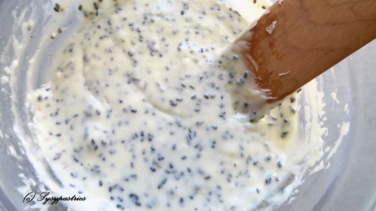 Eclair sésame noir - Sysypastries