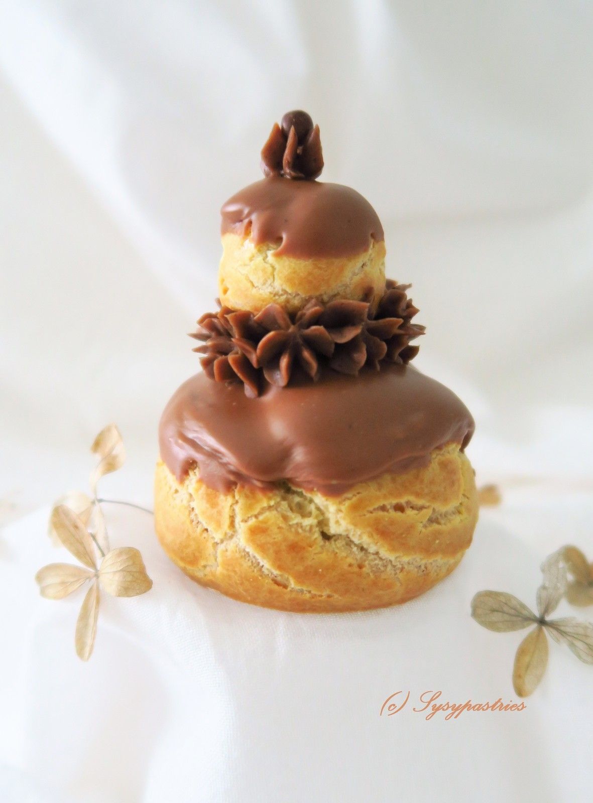Religieuse au chocolat - Sysypastries