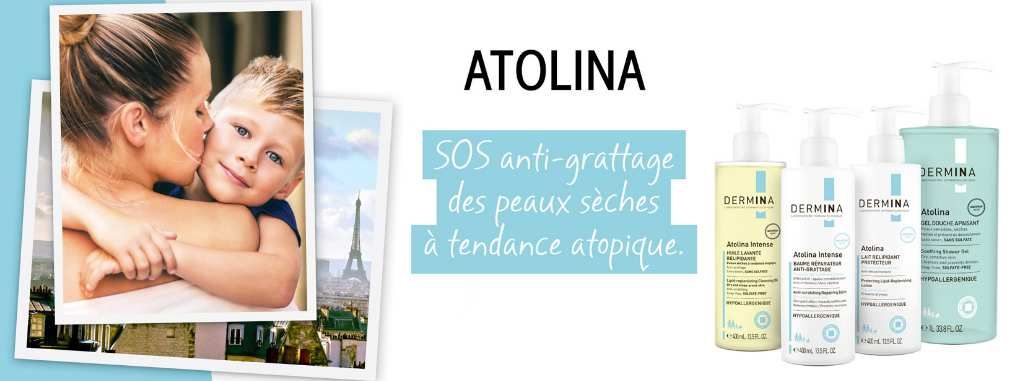 Duo Atolina Intense DERMINA - Huile Lavante Relipidante et le Baume ...