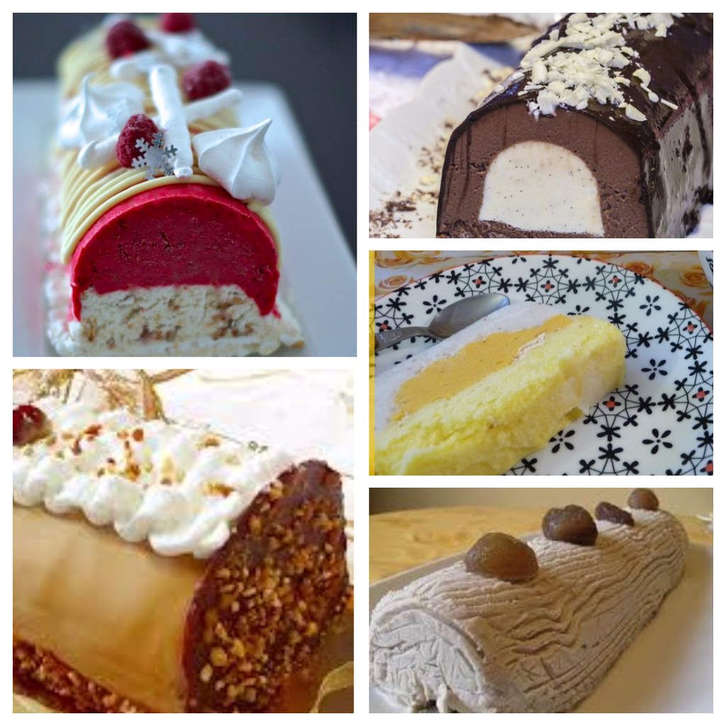 Les buches glacée - Mes recettes