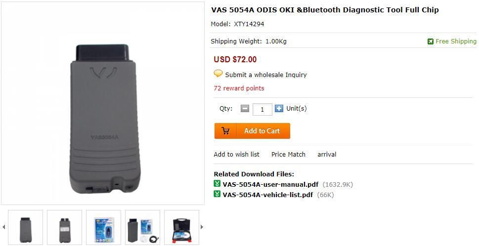 2018 VAS 5054a diagnostic tool Pros and Cons - VW Auto Car Diagnostic ...