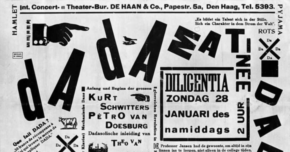 Le dadaïsme - les mouvements littéraires