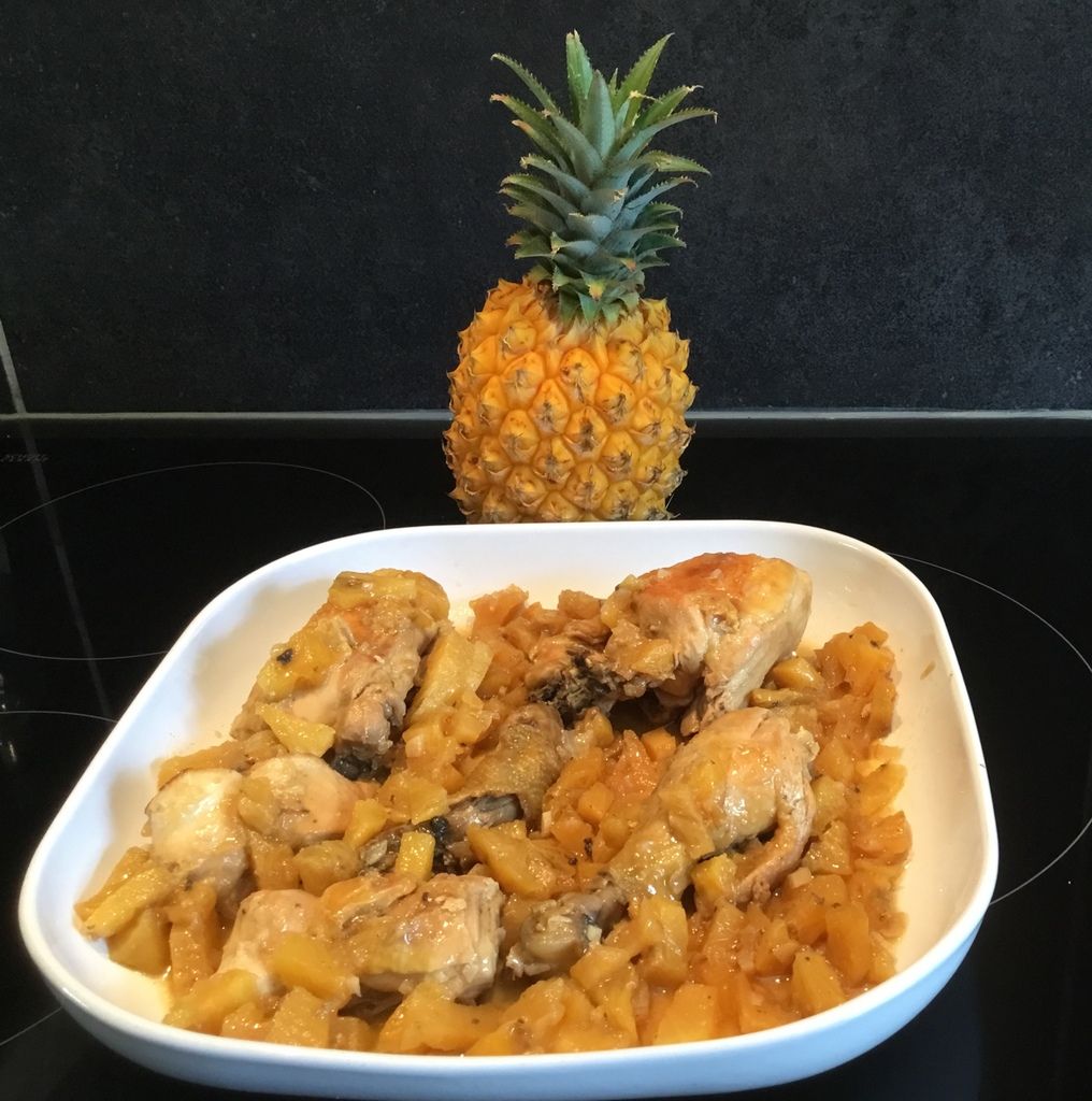 Poulet à l’ananas - Cuisiner à ma façon