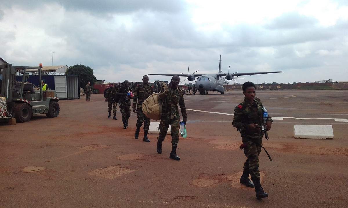 Le retour triomphant des commandos de FACA après leur aguerrissement au ...