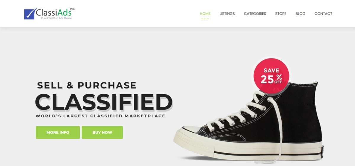 Classified website template! - Best Classified Wordpress Theme