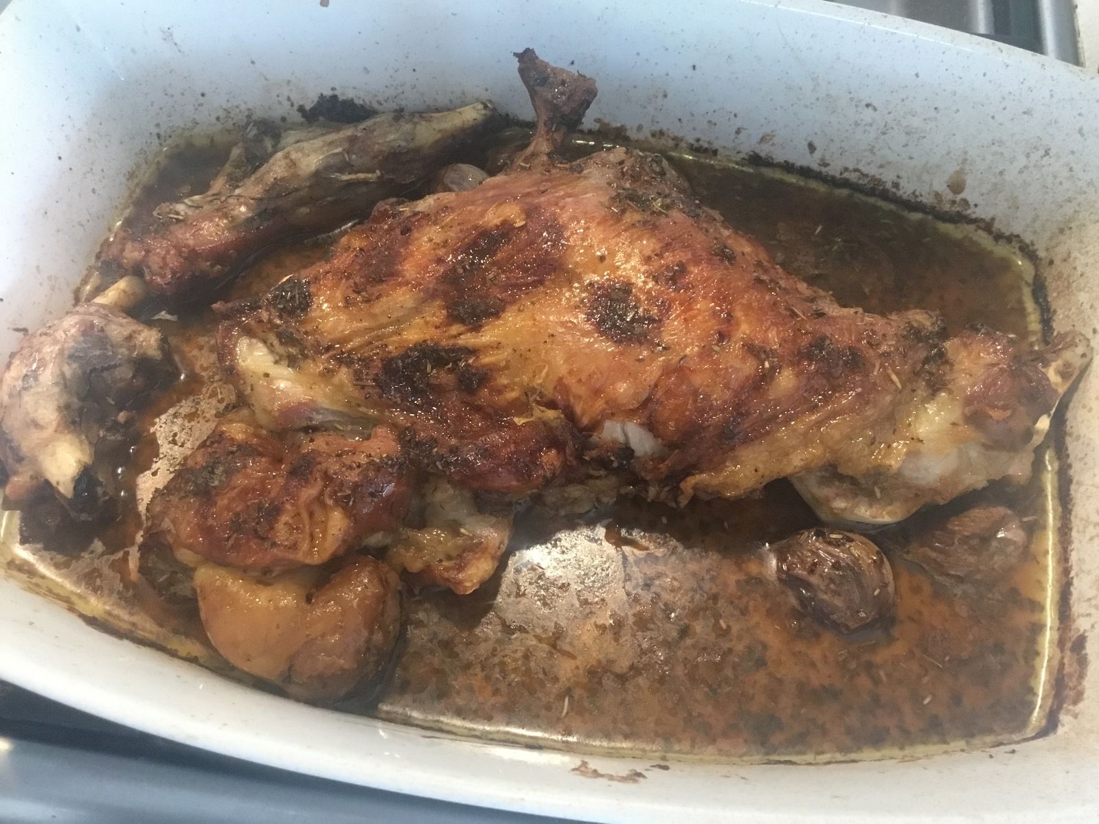 Gigot de chevreau rôti - Recettes et tables de Jo