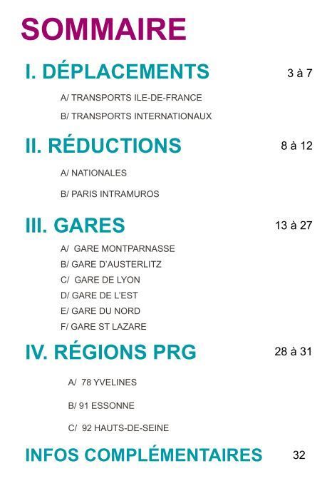 Avantages Pass Carmillon Fedération Des Retraités Sncf