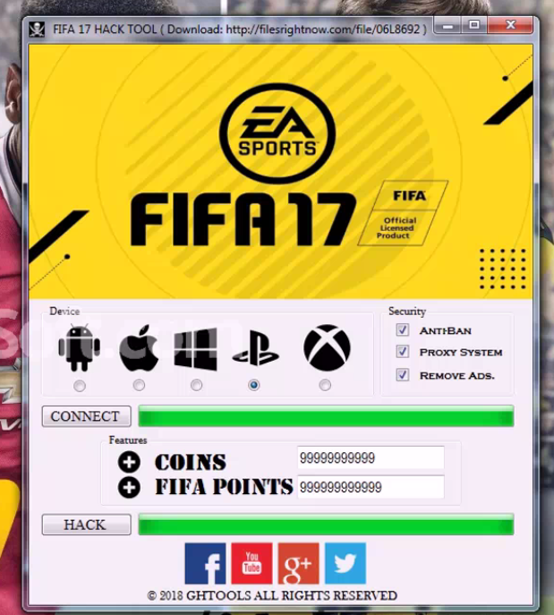 FIFA 17 Hack 2017 - Generate Coins and FIFA Points Instantly 2018 ...